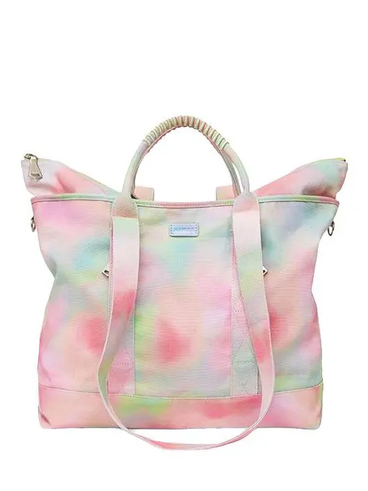 AIMEE Canvas Convertible Tote Bag - Airbrush Dawn