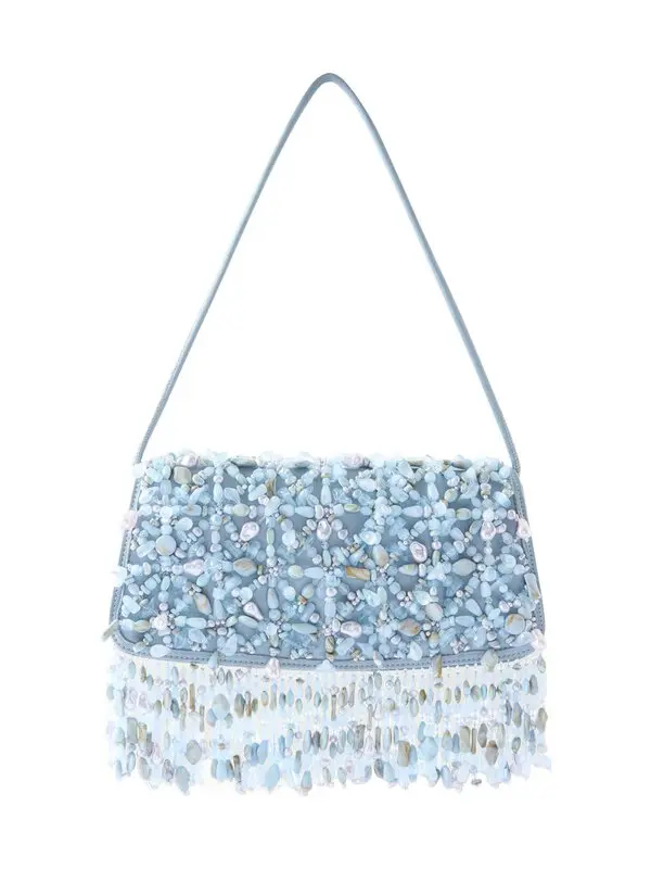 Cult Gaia Idalia Mini Shoulder Bag - Blue