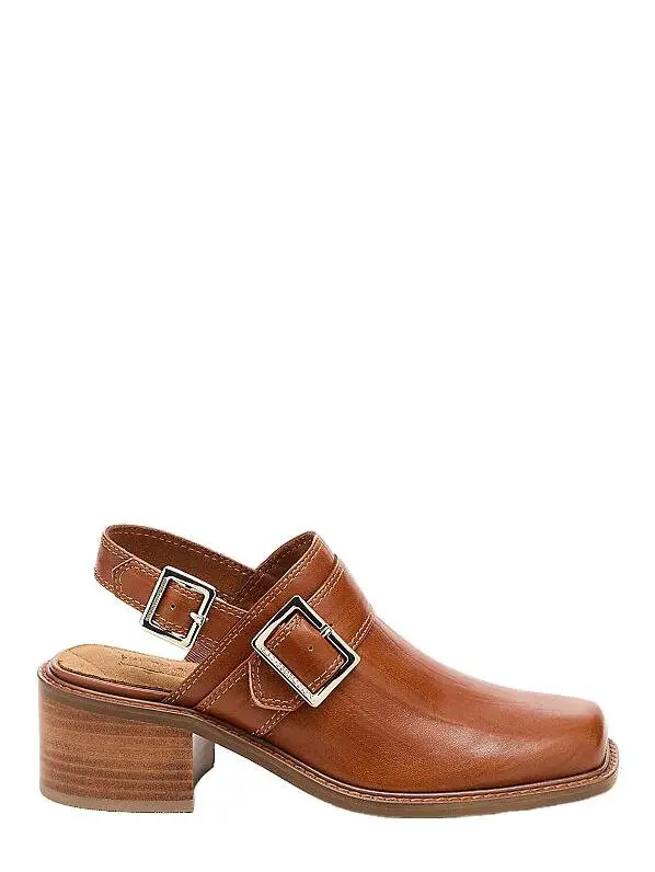 KELSI DAGGER BROOKLYN Glory Slingback Mules - Tan