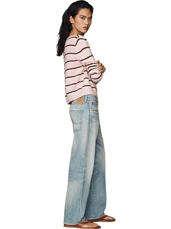 Denimist Lucy Mid-rise Relaxed Jeans - Maire Blue
