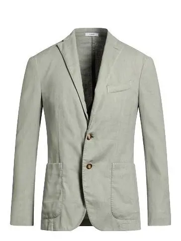 Boglioli Blazer Size Cotton, Linen, Polyester, Elastane - Sage Green