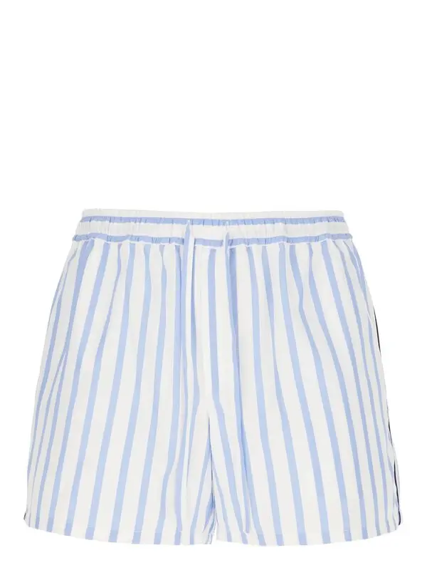 Dolce & Gabbana Striped Drawstring Shorts - Multicolor