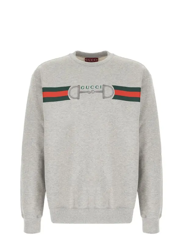 Gucci Sweatshirt With Embroidered Logo - Multicolor