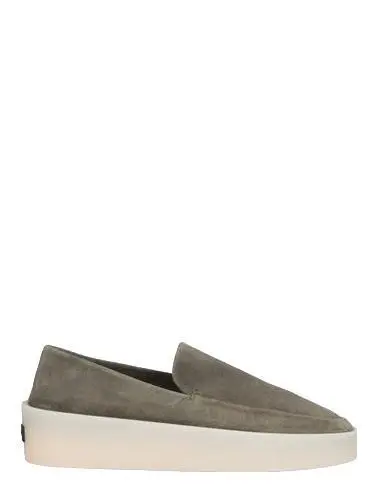 Fear Of God Suede Leather Loafers - Grey