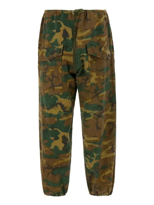 Givenchy Camouflage Zip-up Trousers - Multicolor