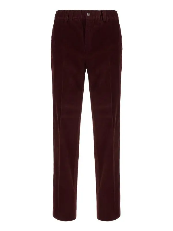 Fendi Tailored Corduroy Trousers - Multicolor