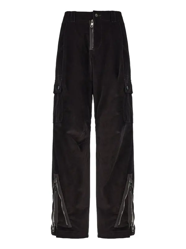 Dolce & Gabbana Tailored Corduroy Trousers - Multicolor