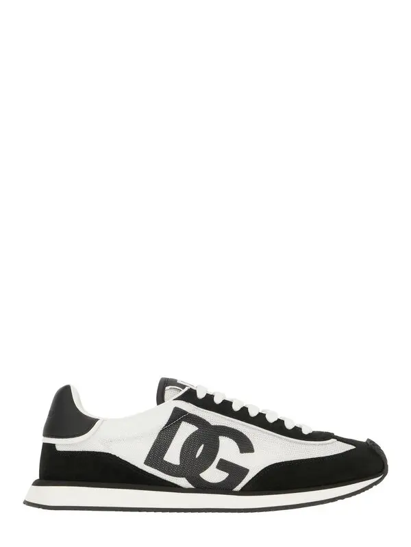 Dolce & Gabbana Dg" Logo Lace-up Sneakers - Multicolor