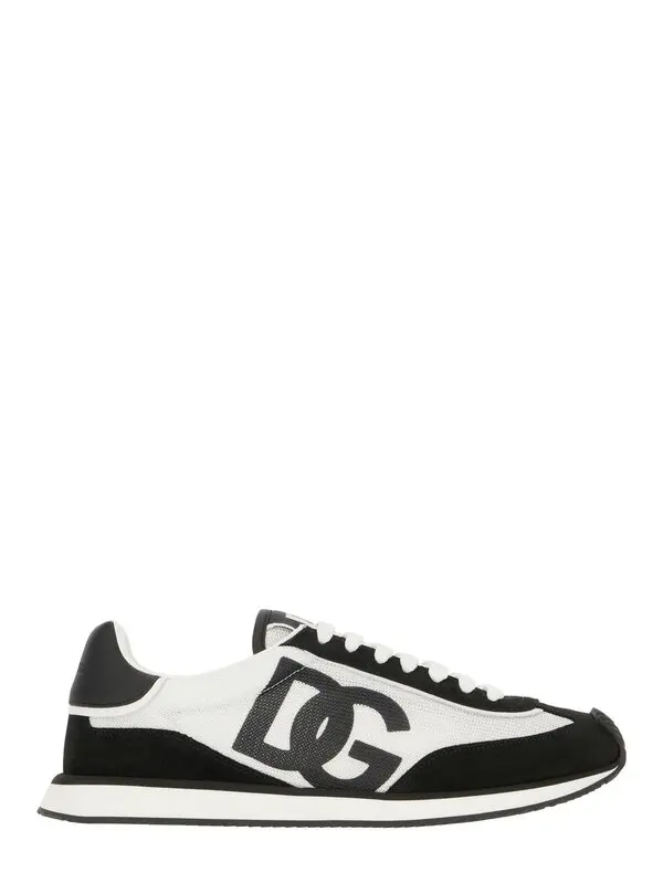 Dolce & Gabbana Dg" Logo Lace-up Sneakers - Multicolor