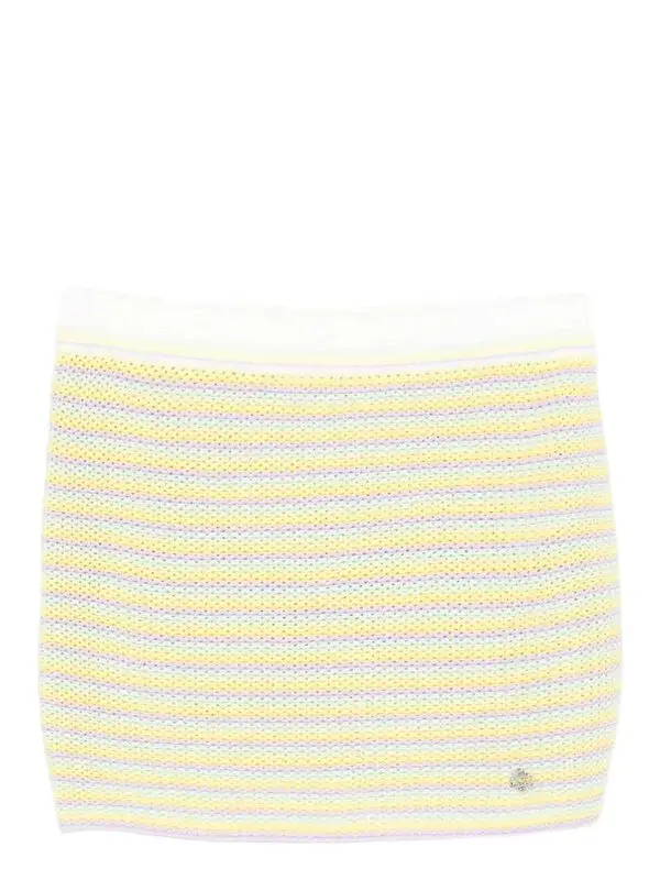 Casablanca Striped Miniskirt - Multicolor
