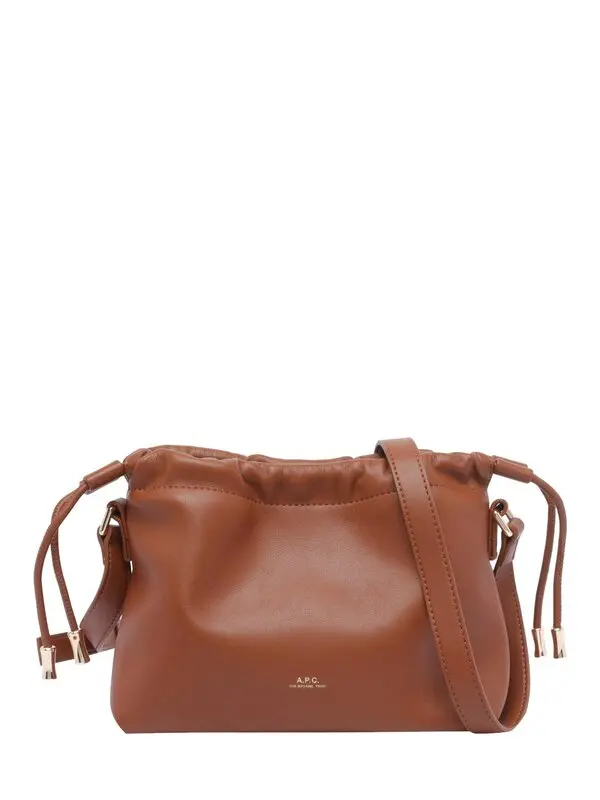 A.p.c. Mini Ninon Crossbody Bag - Brown