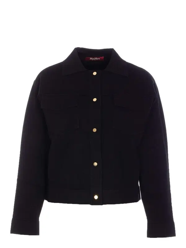 Max Mara Boxy Jacket - Black