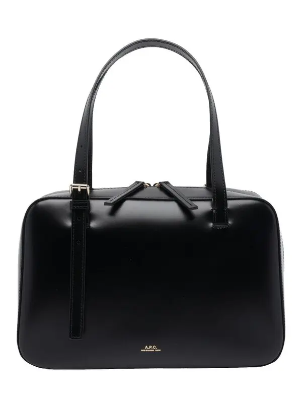 A.p.c. Virginie Box Bag - Black