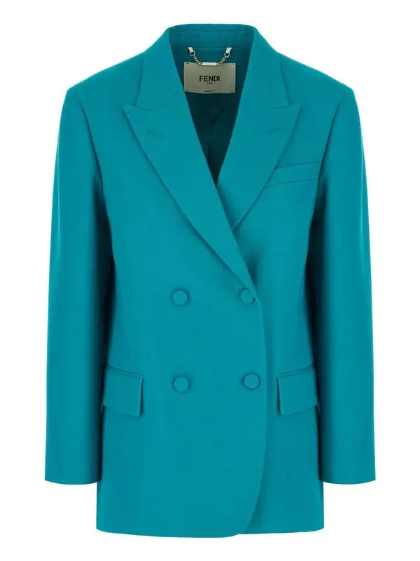 Fendi Clothing Blazers & Gilets - Multicolor