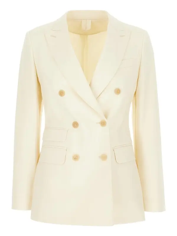 Max Mara Double-breasted Blazer - Multicolor