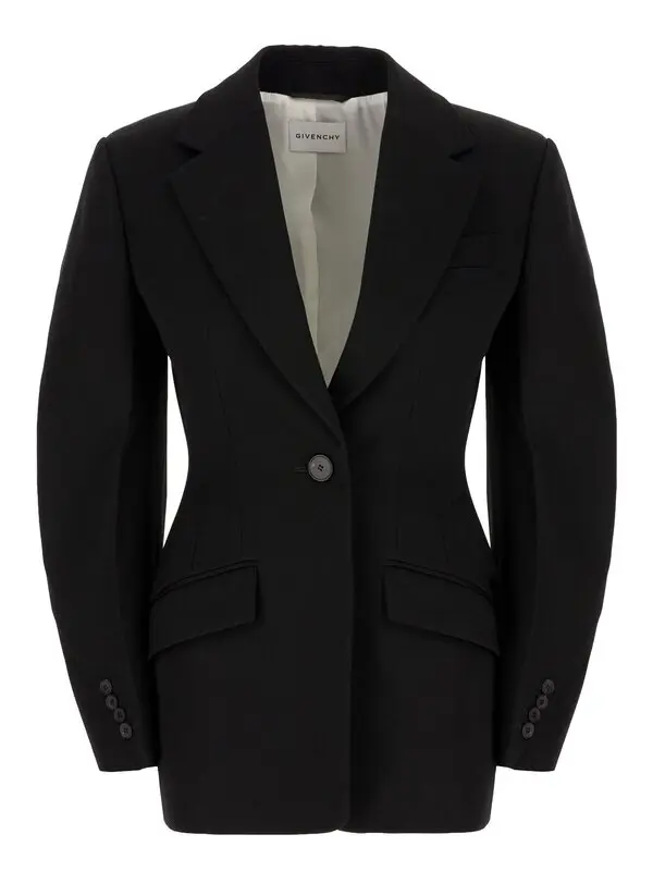 Givenchy Black Blazer - Multicolor