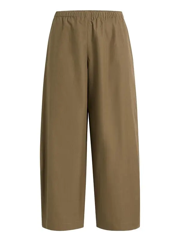 Khaite Roma Pant - Dark Olive