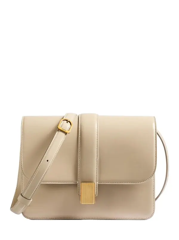 Khaite Blake Crossbody Bag - Burro