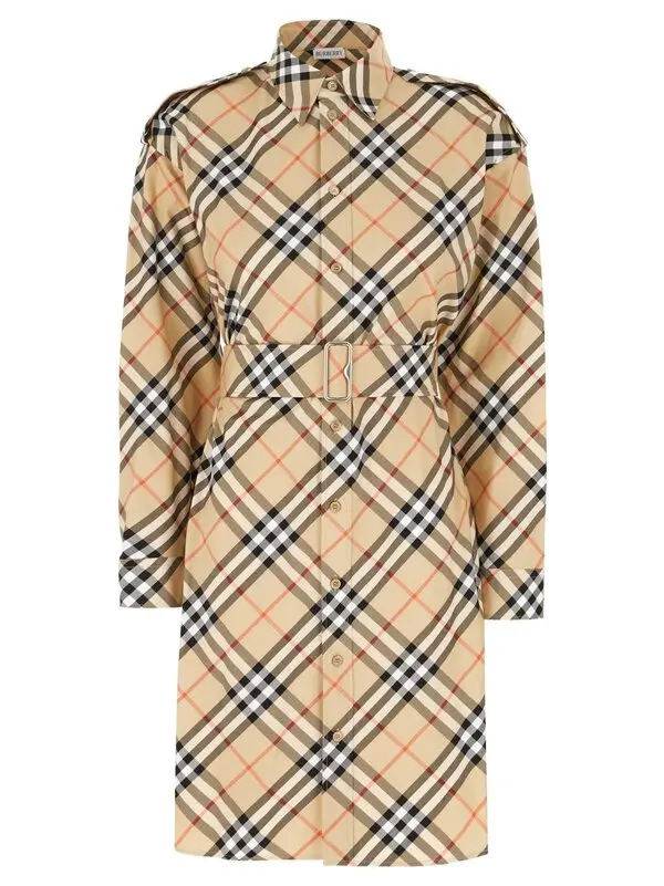 Burberry Printed Dress - Multicolor