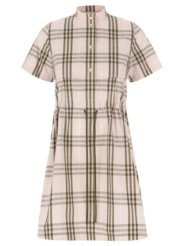 Burberry Checkered Dress - Multicolor