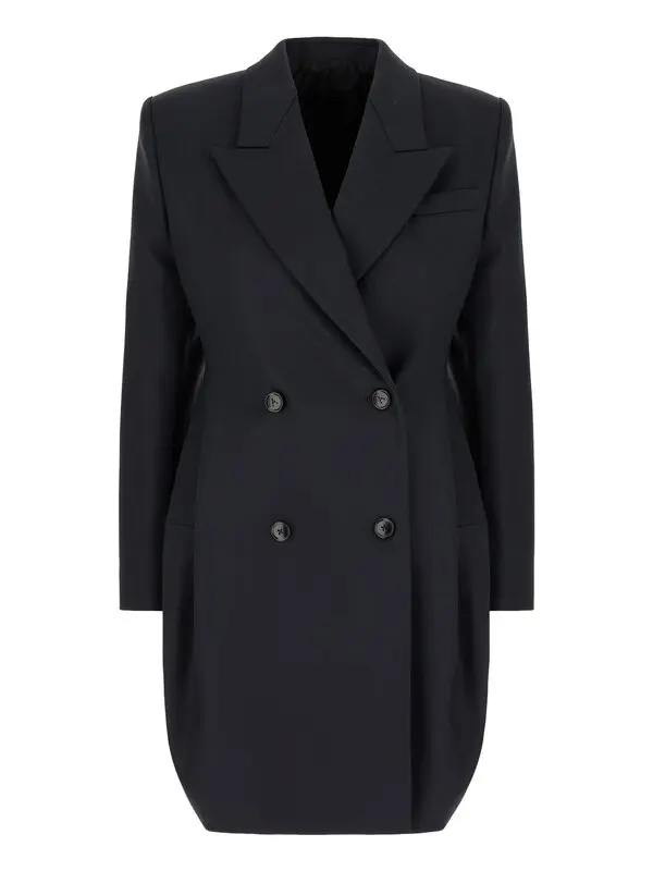 Alaïa Double-breasted Coat - Multicolor