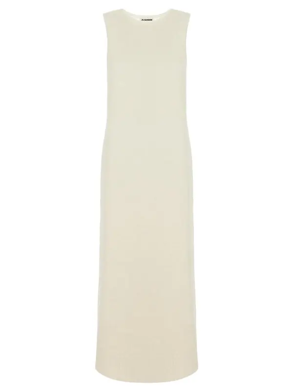 JIL SANDER Sleeveless Knit Maxi Dress - Multicolor