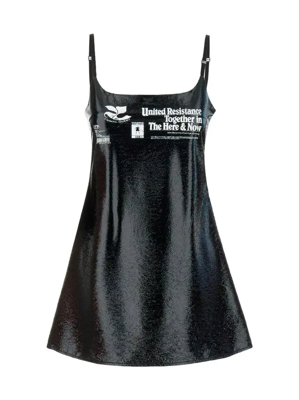 COURREGES Printed Mini Dress - Multicolor