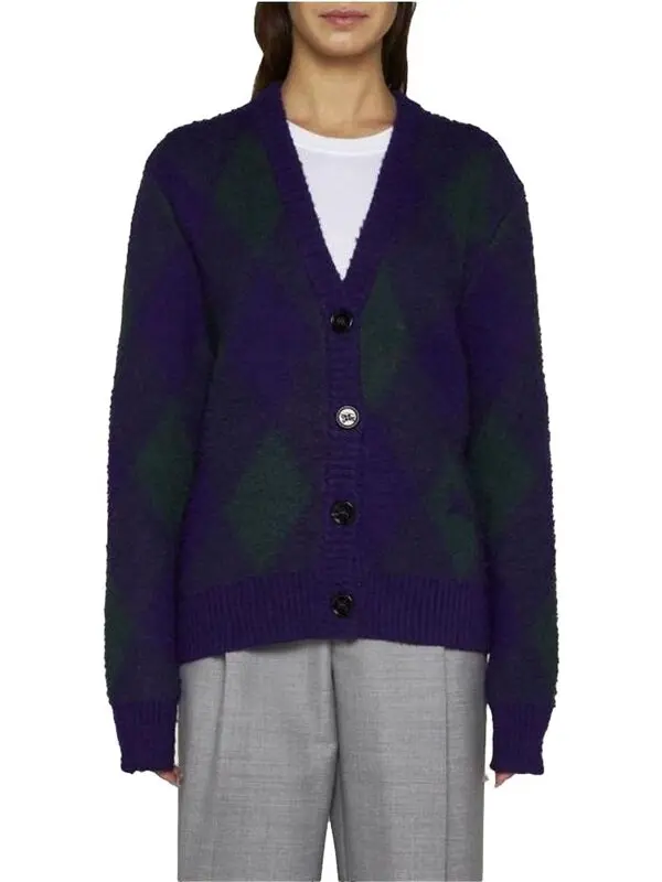 Burberry Argyle Knitwear - Multicolor