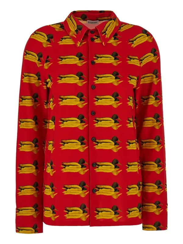 Burberry Printed Shirt - Multicolor