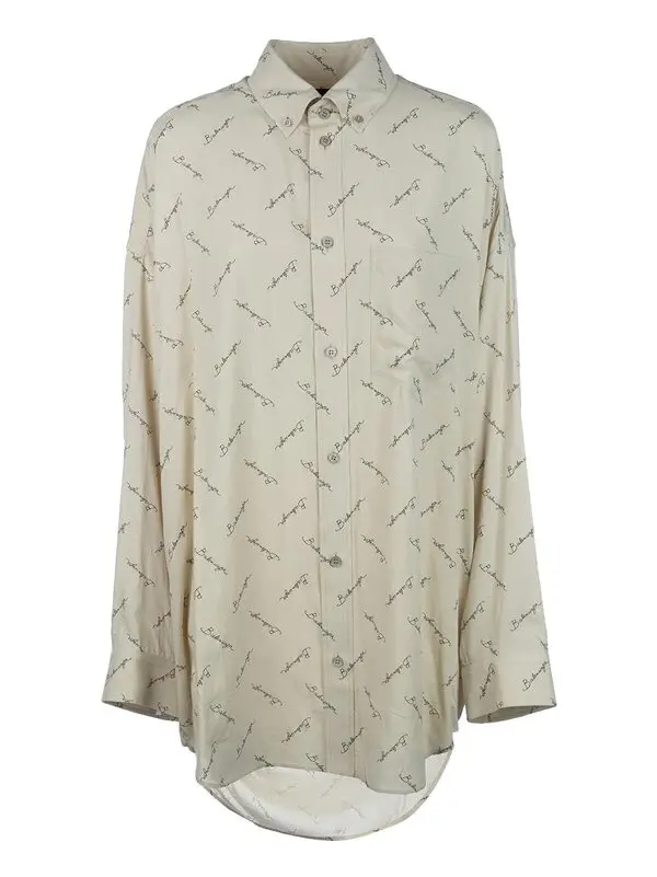 Balenciaga Printed Shirt - Multicolor