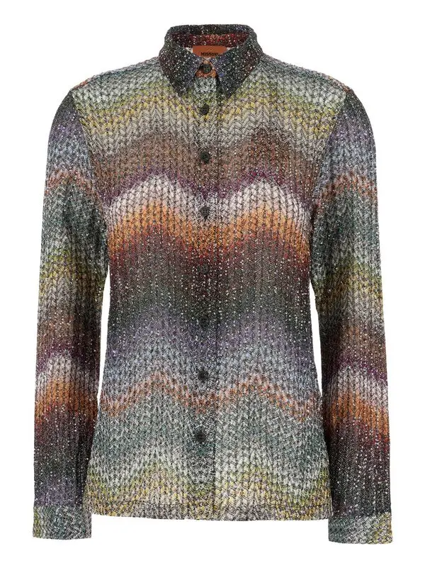 Missoni Long Sleeve Shirt - Multicolor