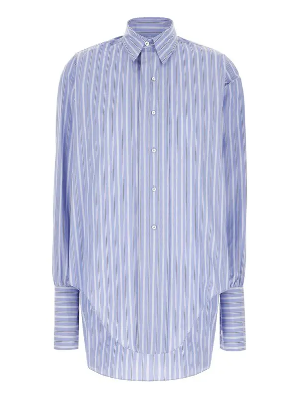 MAISON MARGIELA Striped Button-up Shirt - Multicolor