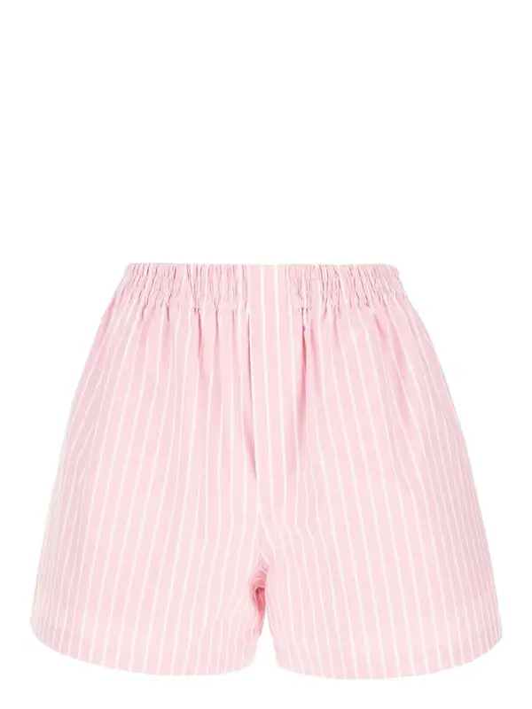 Balenciaga Striped Shorts - Multicolor