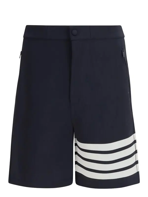 Thom Browne 4-bar Technical Shorts - Blue