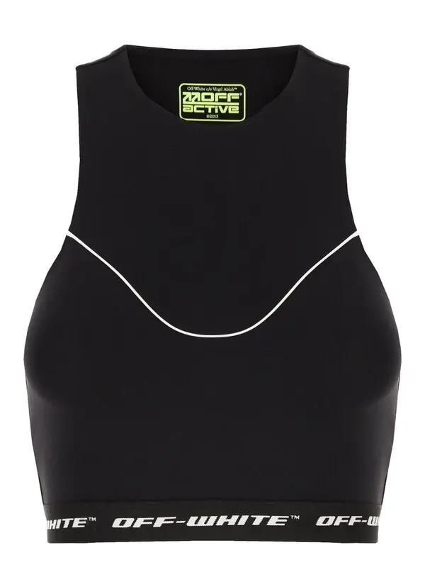 Off-White Active Bra Top - Multicolor