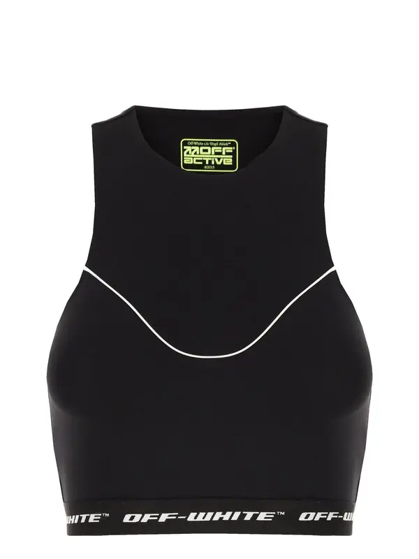 Off-White Active Bra Top - Multicolor