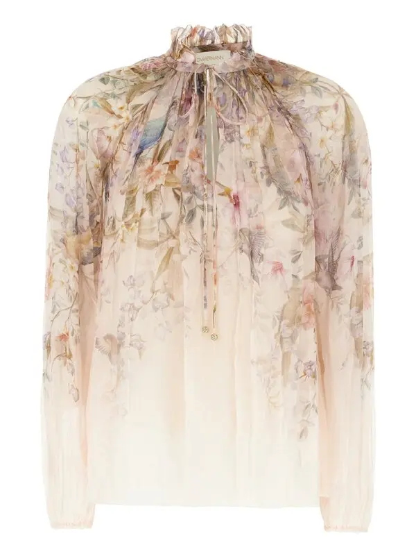 Zimmermann Floral Print Blouse - Multicolor