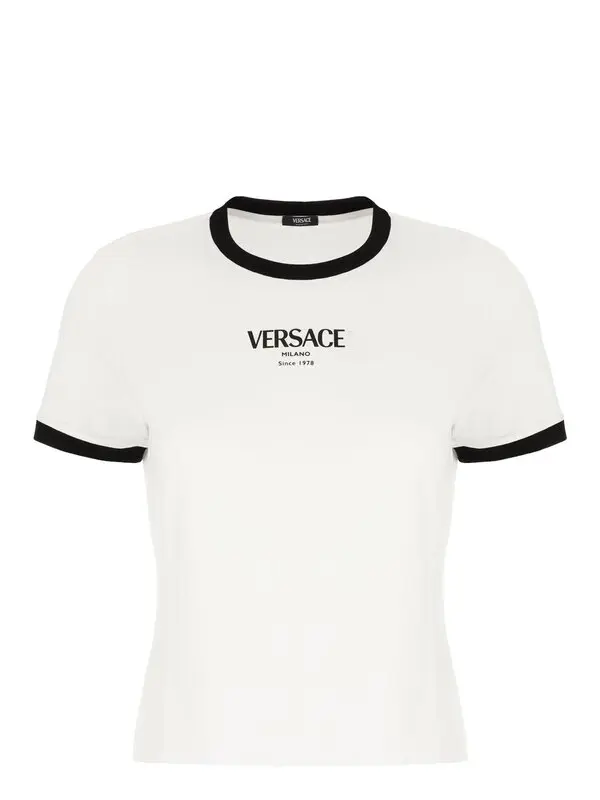Versace Logo T-shirt - Multicolor