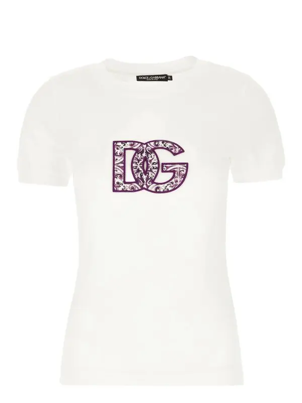 Dolce & Gabbana Dg Logo T-shirt - Multicolor
