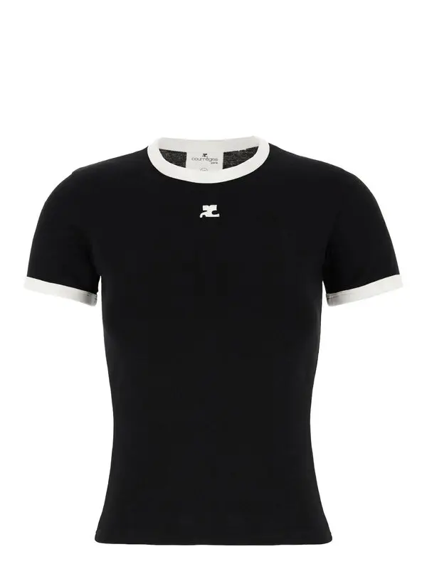 COURREGES Logo T-shirt - Multicolor