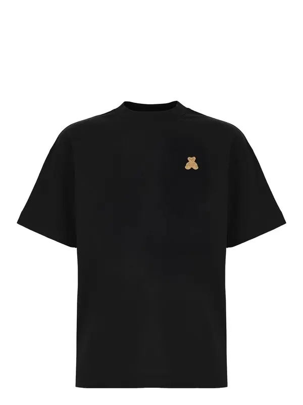 Palm Angels Cotton T-shirt With Graphic Print - Multicolor