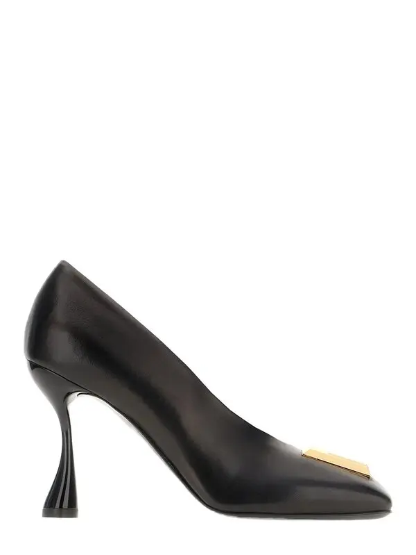 Balmain Pumps With Gold Tone Embellishment - Multicolor