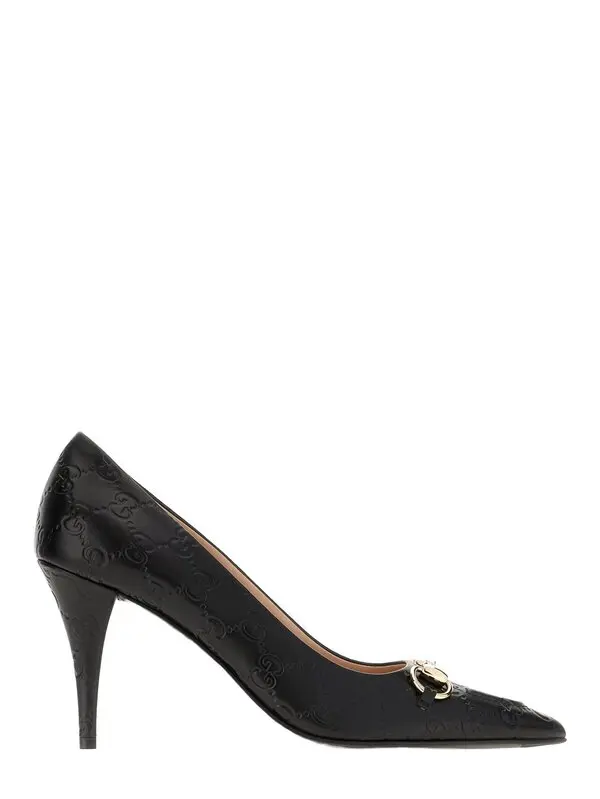 Gucci Embossed Horsebit Pumps - Multicolor