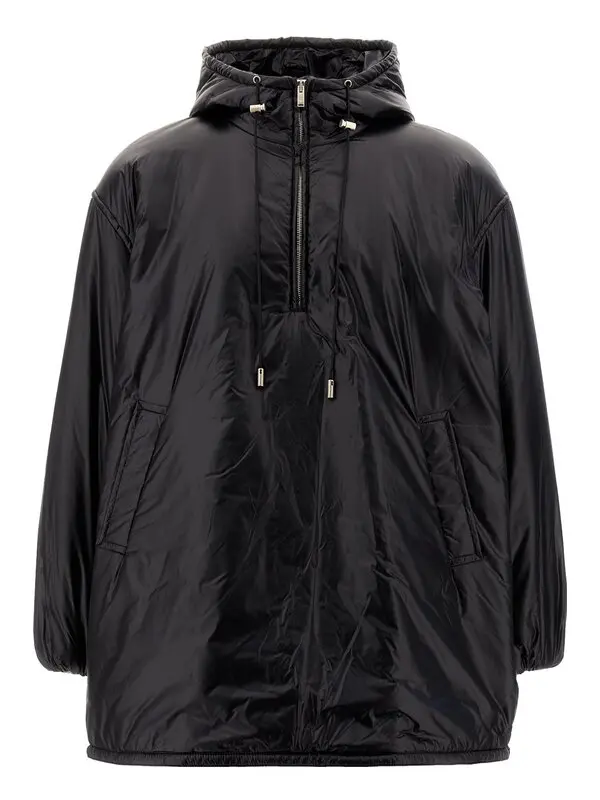 Saint Laurent Hooded Zip-up Jacket - Multicolor