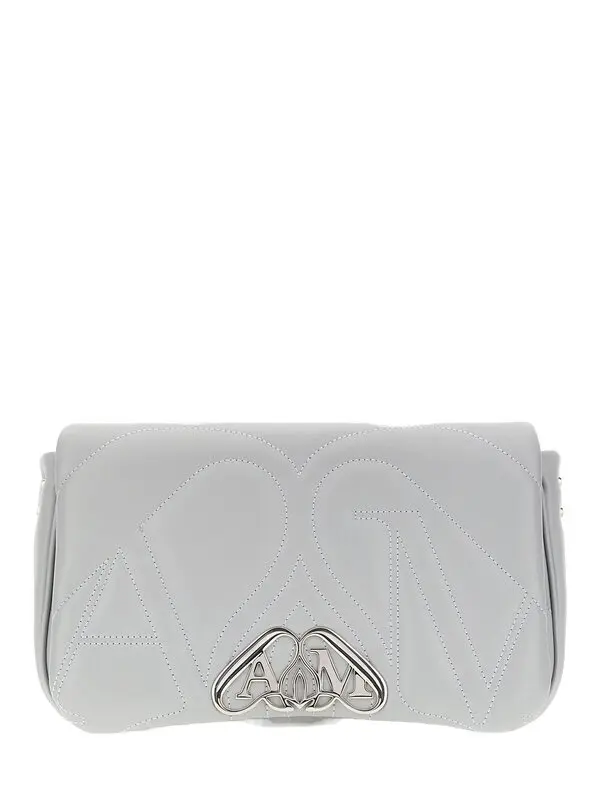 Alexander McQueen Quilted Monogram Crossbody Bag - Multicolor