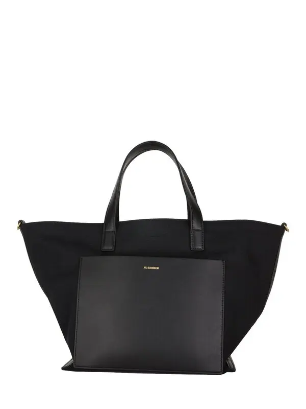 JIL SANDER Tote Bag With Leather Pocket - Multicolor