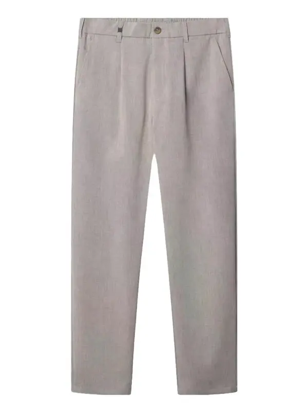 GABBA Napoli 19 Pleated Trousers - Neutrals