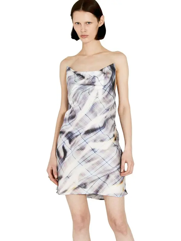 Y/project Invisible Strap Slip Dress - White