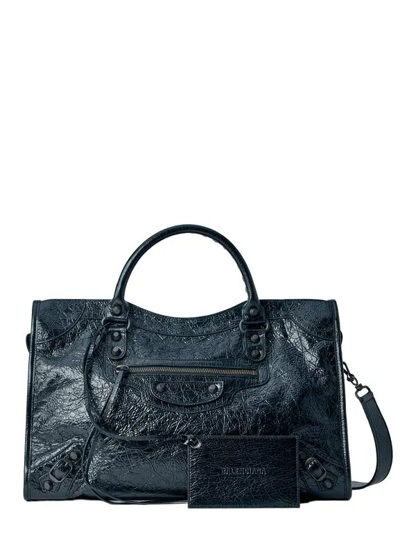 Balenciaga Le City Medium Handbag - Black