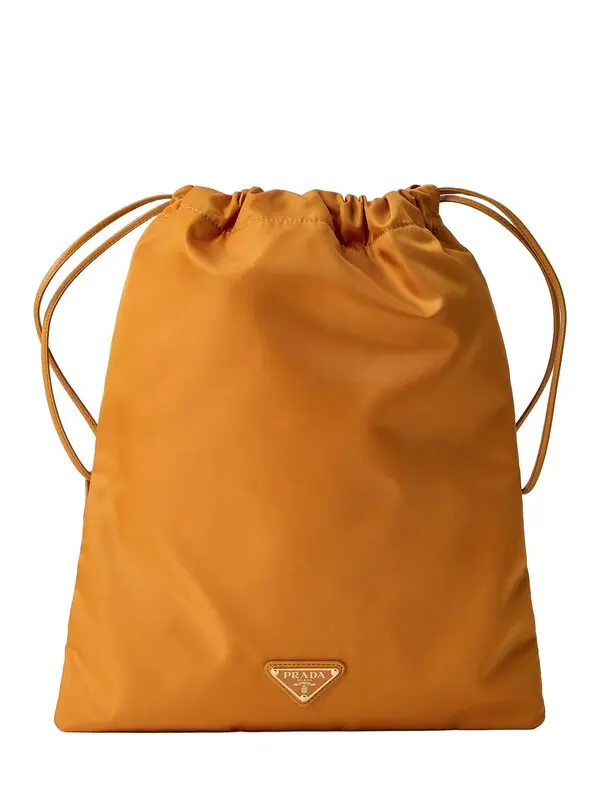 Prada Re-nylon Wish Pouch - Orange